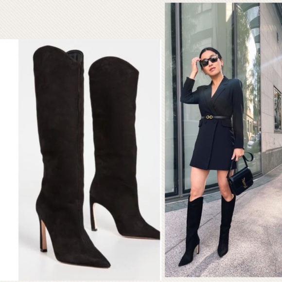 Maryana Sculpt Nubuck Boot